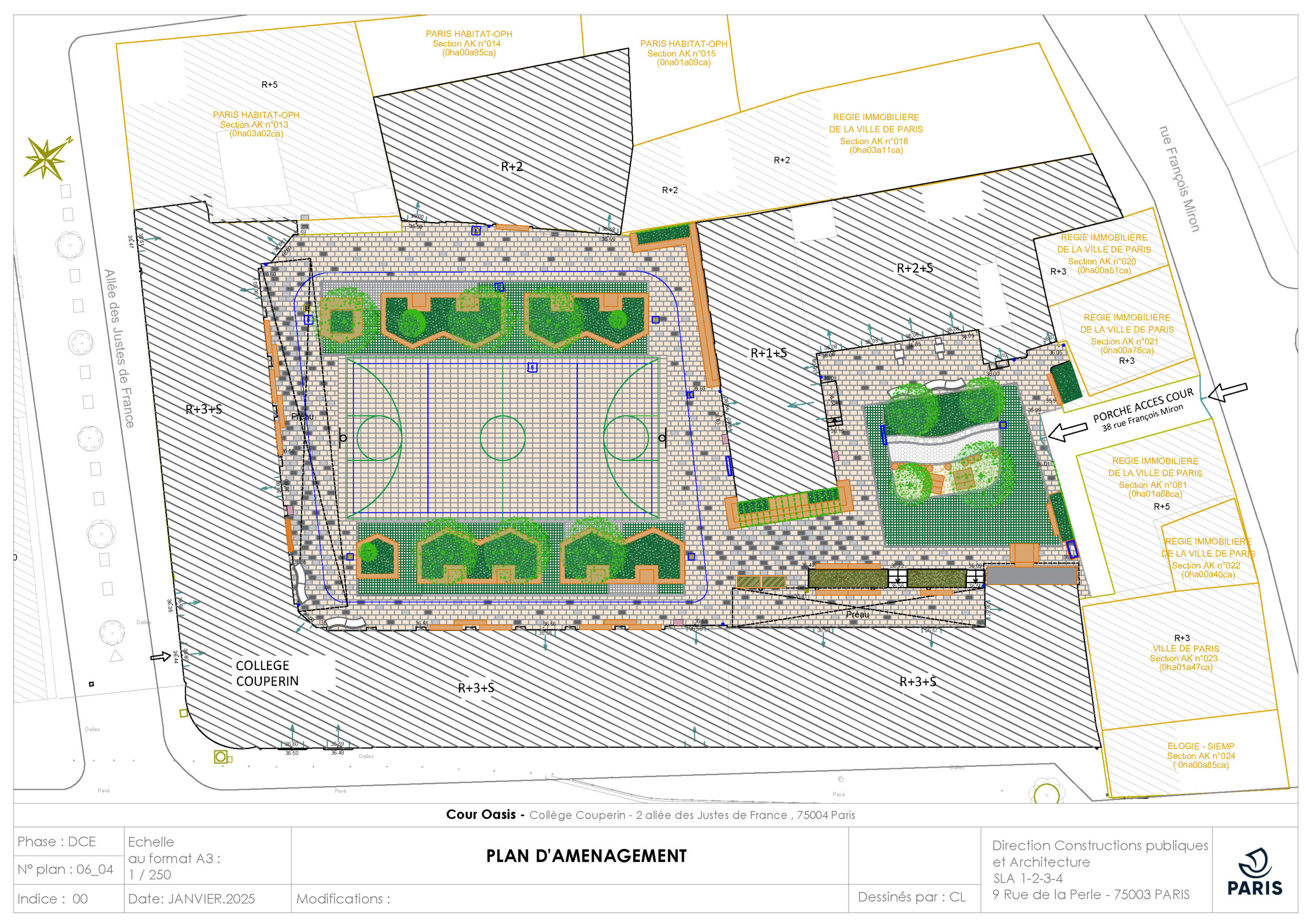 Collège François Couperin - Observatoire des cours Oasis